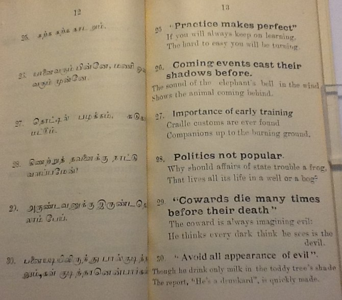 TAMIL – ENGLISH PROVERB BOOK -1 | Tamil and Vedas