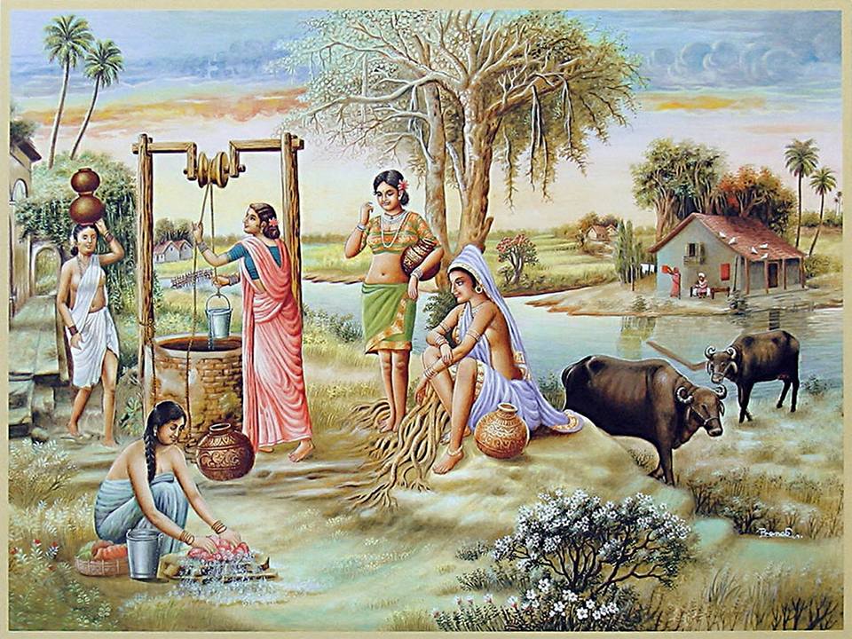 Village Well is Ladies Club in India! (Post No. 3032) | Tamil and Vedas