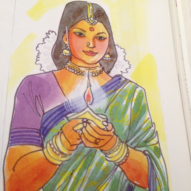 Famous Tamil Princess Aadhi Mandhi (Post No.3703) | Tamil and Vedas